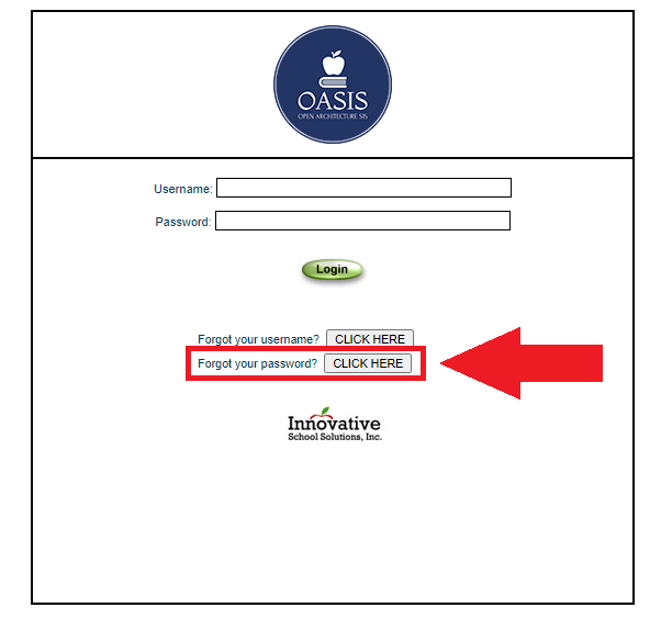 OASIS: How to reset your OASIS parent password – Springs Charter Schools