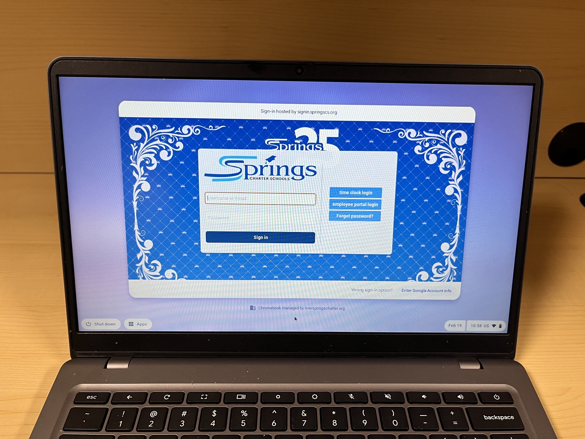 Connections Students: How to log into your Chromebook and MySprings and Submit Student ...